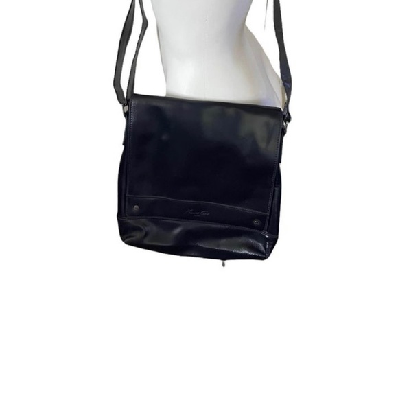 Kenneth Cole | Bags | Kenneth Cole New York Mens Leather Messenger Bag ...